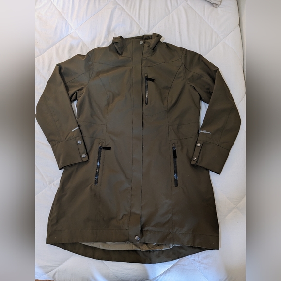 Eddie Bauer | Jackets & Coats | L Eddie Bauer Weatheredge Rain Coat | Poshmark